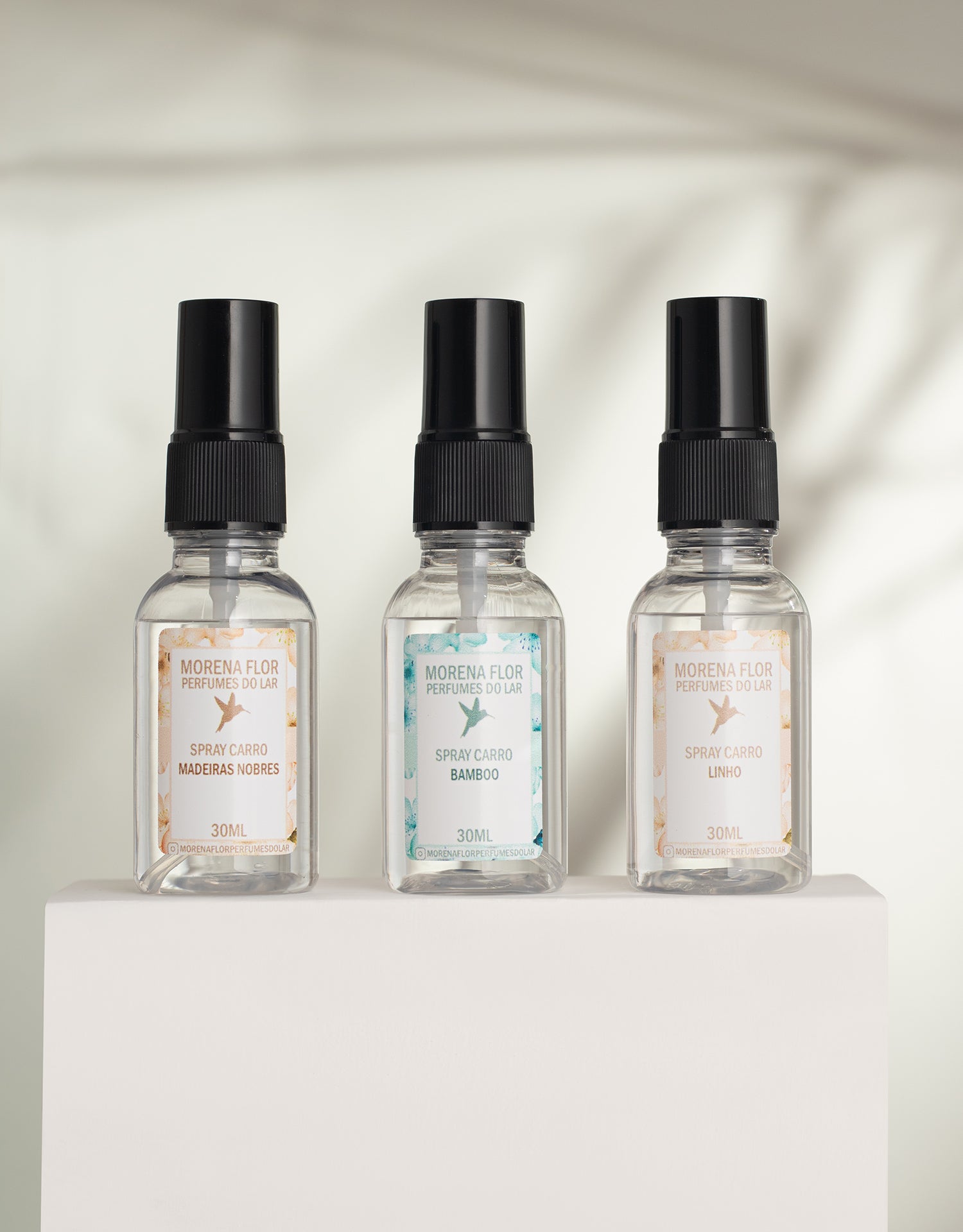 Trio de Sprays para Carro – morenaflorperfumesdolar